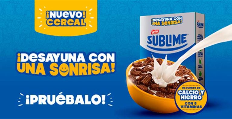 Sublime ingresa al mercado de cereales