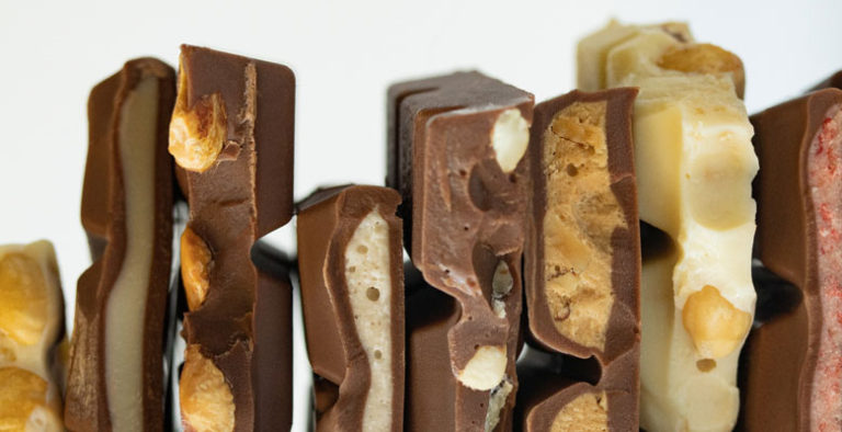 6 variedades de chocolate