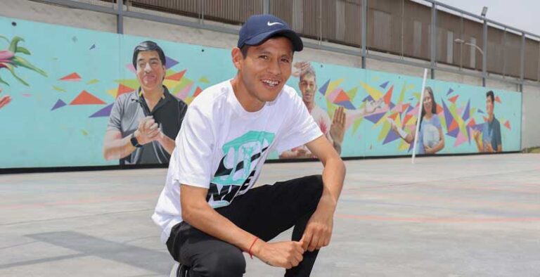 Christian Pacheco desea poner una academia de atletismo en Huancayo