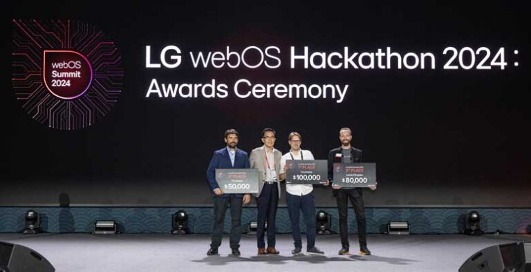 LG anuncia a los ganadores del Hackaton WebOS 2024